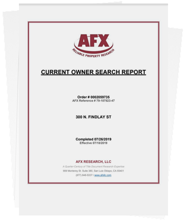 Title Reports and Title Research Services from TitleSearch.com